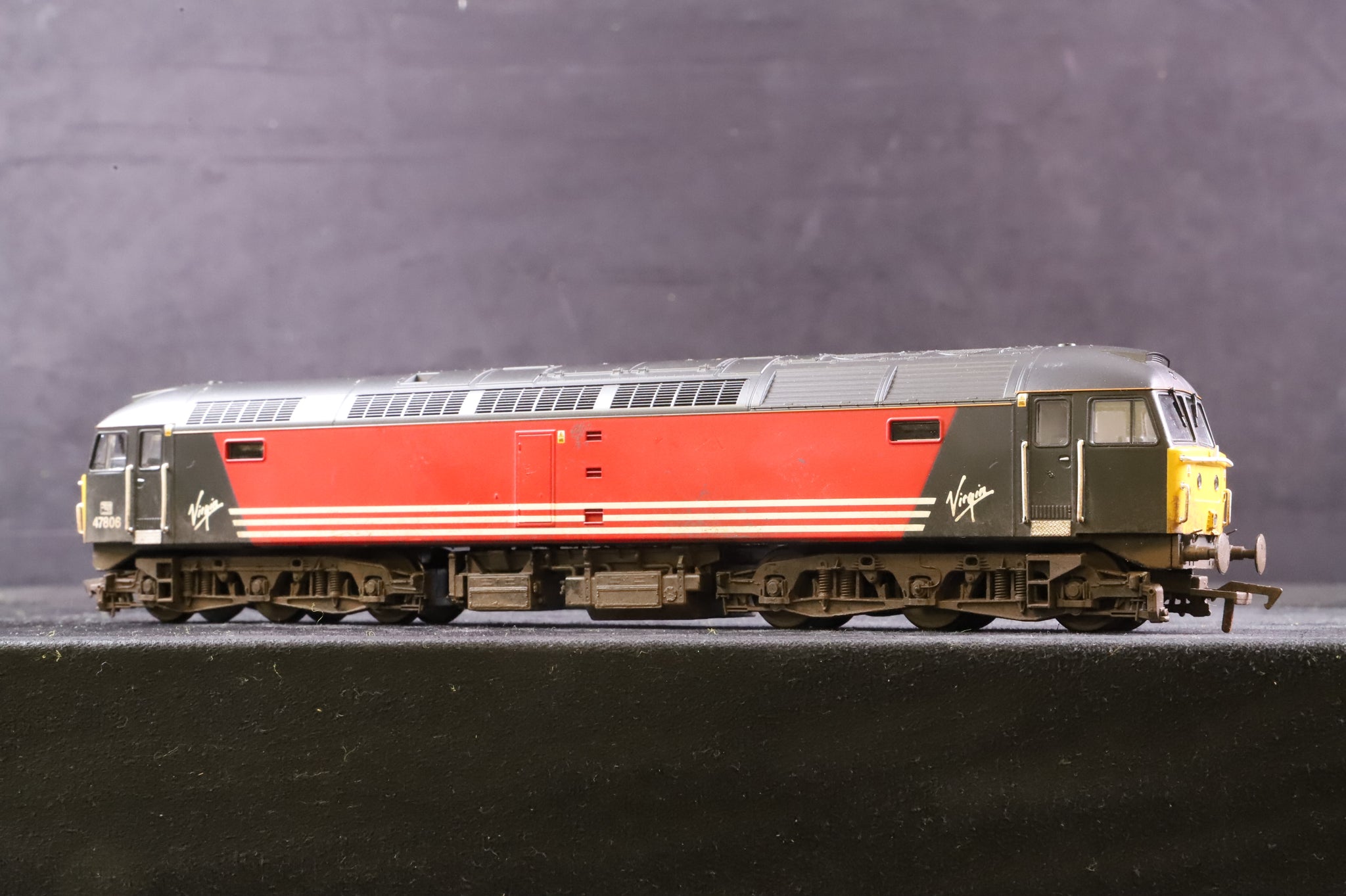 WORKSHOP Heljan OO Class 47 '47 806' Virgin Livery, Weathered, Non Run ...
