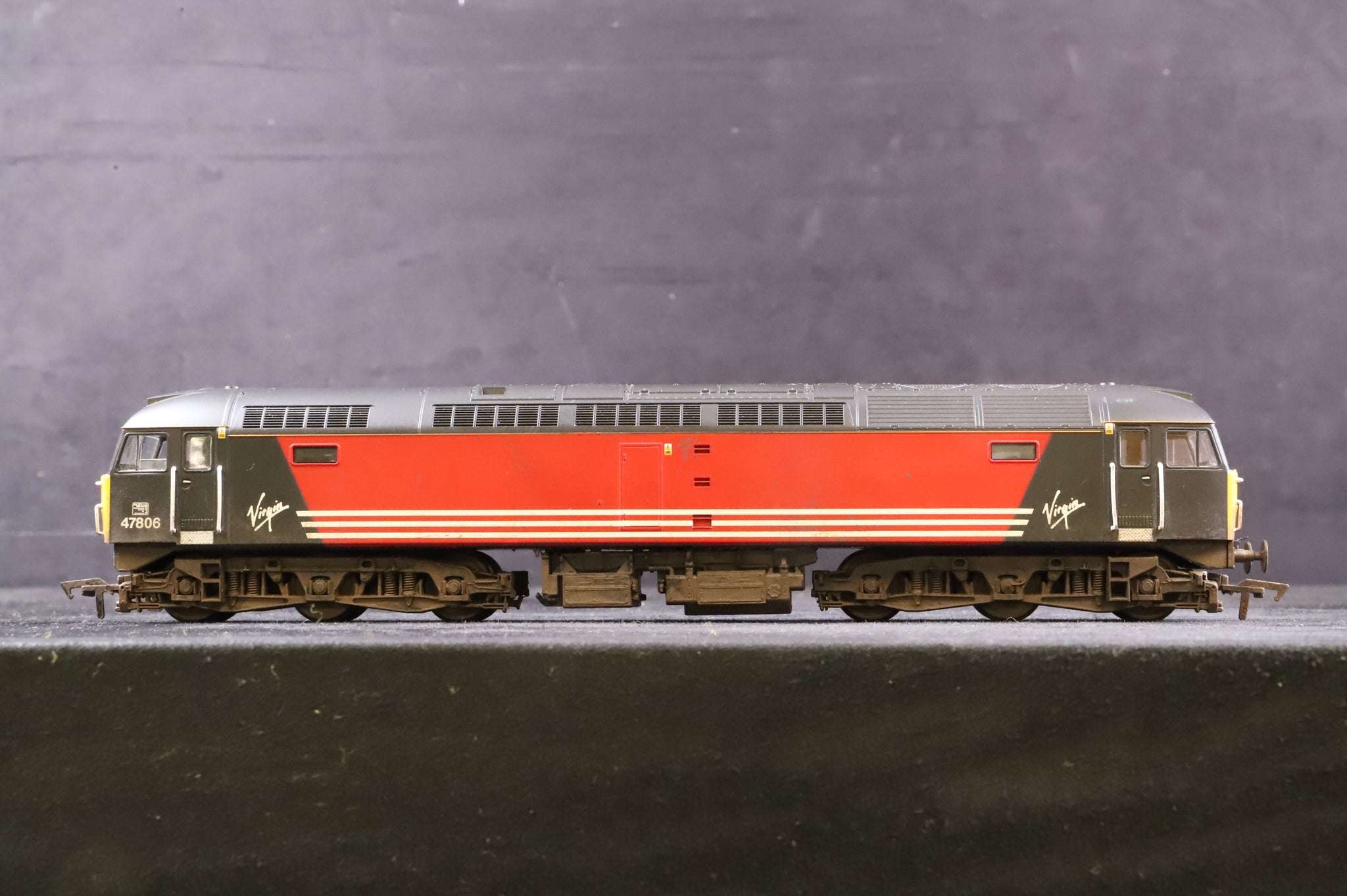 WORKSHOP Heljan OO Class 47 '47 806' Virgin Livery, Weathered, Non Run ...