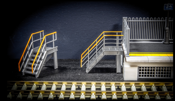 DCC Concepts OO Modern Station Platform Access Steps - Pack of 2 ...